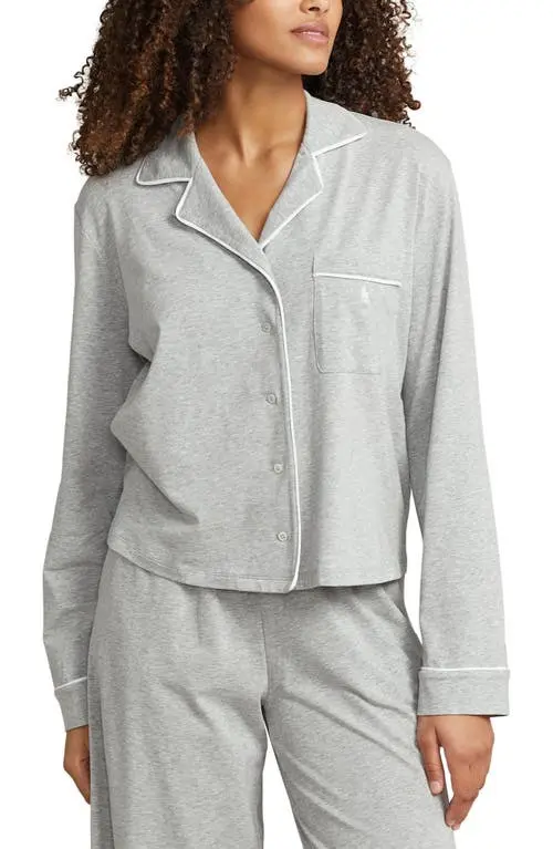 Polo Ralph Lauren Jersey Pajamas - Heather Grey