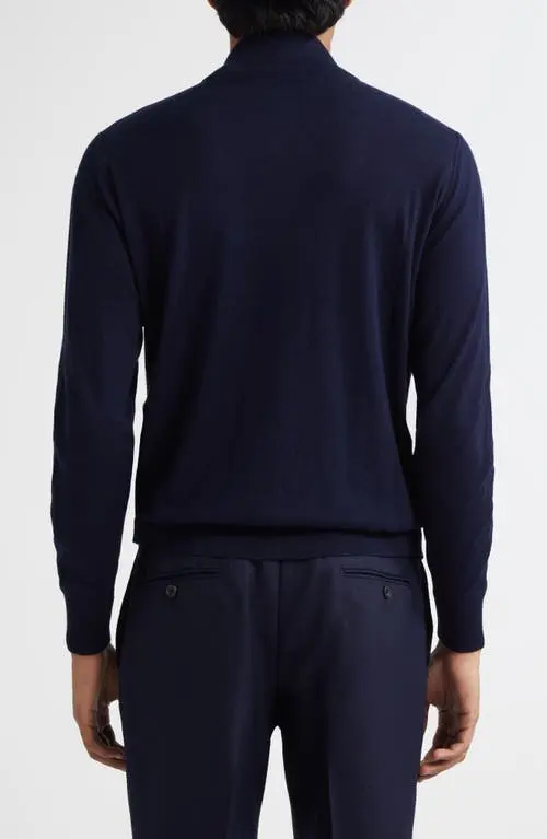 Thom Sweeney Cotton And Cashmere Bomber Jacket