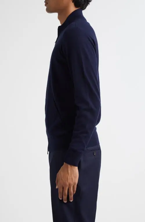 Thom Sweeney Cotton And Cashmere Bomber Jacket