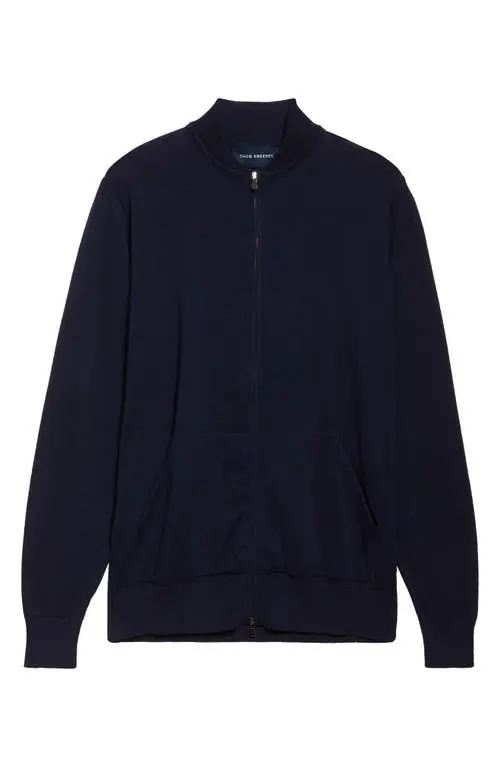 Thom Sweeney Cotton And Cashmere Bomber Jacket