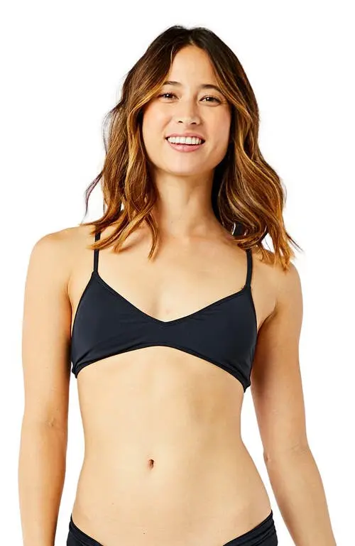 Carve Designs Tamarindo Bikini Top - Black