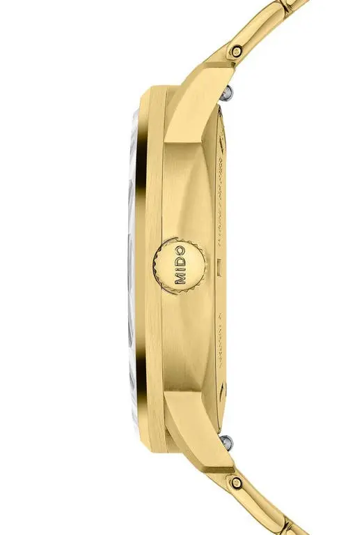 MIDO Commander Lady Automatic Bracelet Watch - Black