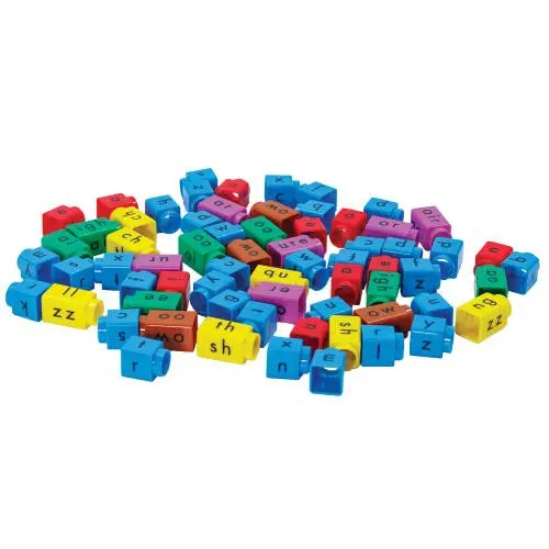 JUNIOR LEARNING Rainbow Phonics Blox Decoding Set