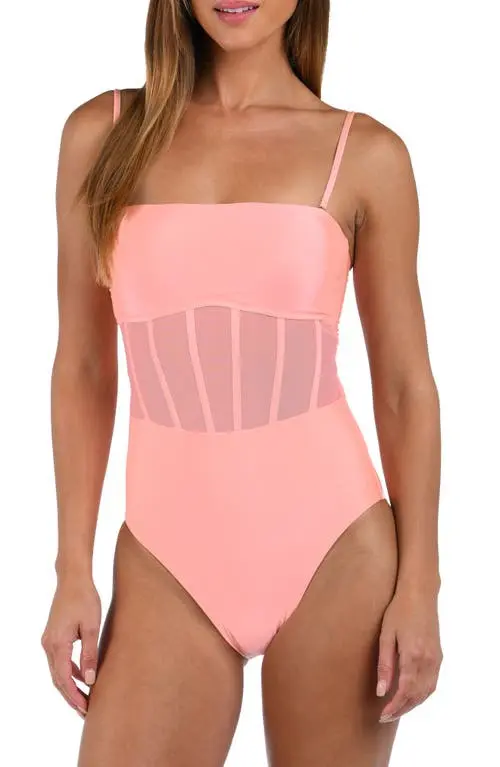 SUNSHINE 79 Bandeau One-piece Swimsuit - Blossom