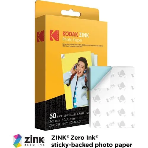 KODAK Zink Photo Paper Bundle 2x3