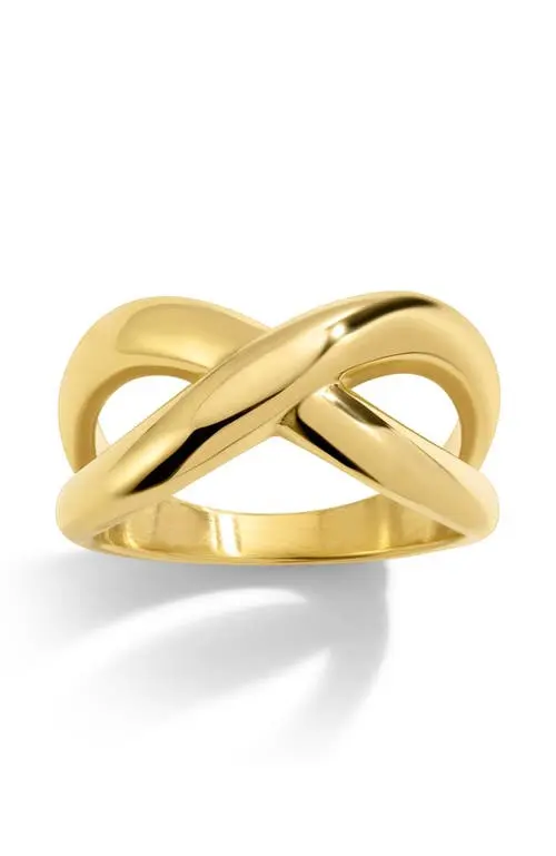 MAZIN JEWELS In A Bind Ring - Gold