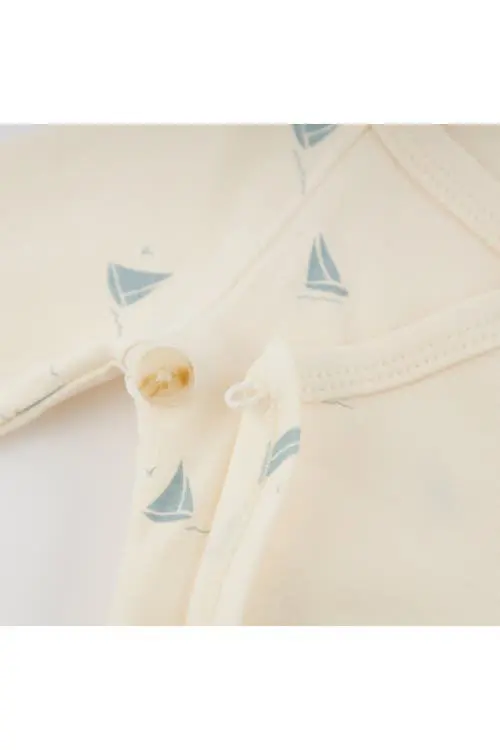 OH BABY! Mini Sailboats Kimono Set