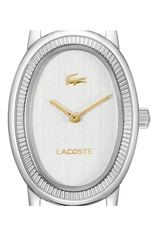 Lacoste Parisienne Mesh Strap Watch - Silver