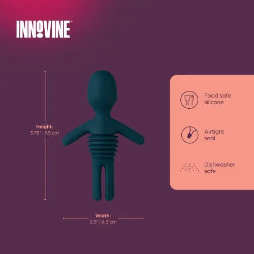INNOVINE Silicone Bottle Stopper Set Of 2