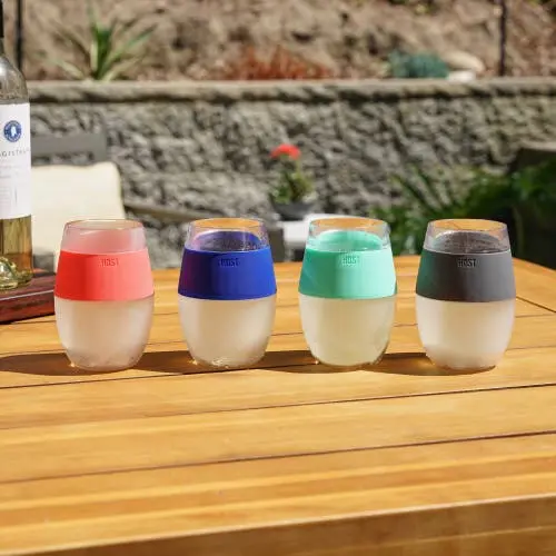 HOST Wine Freeze Cooling Cup Set Of 4