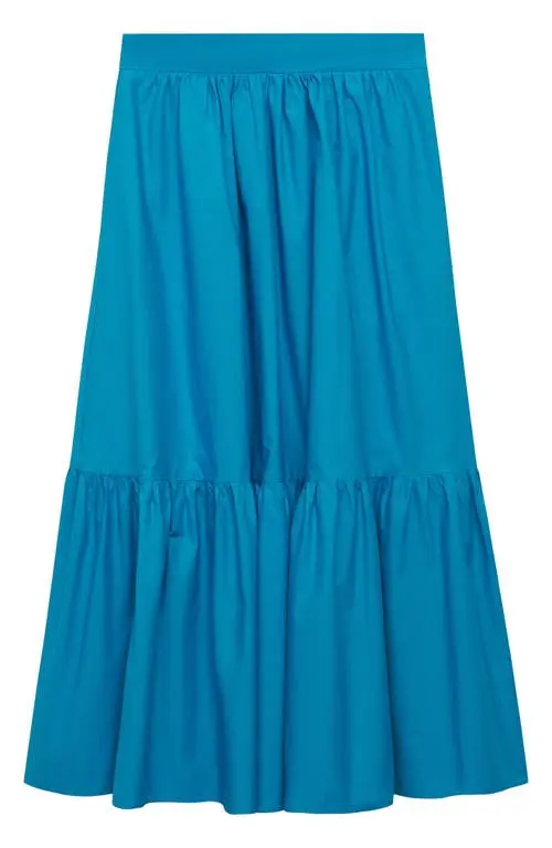 Mango Tiered Cotton Maxi Skirt