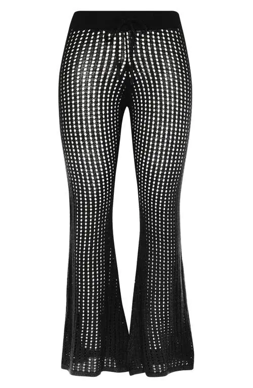 SUNSHINE 79 Open Stitch Cover-up Pants