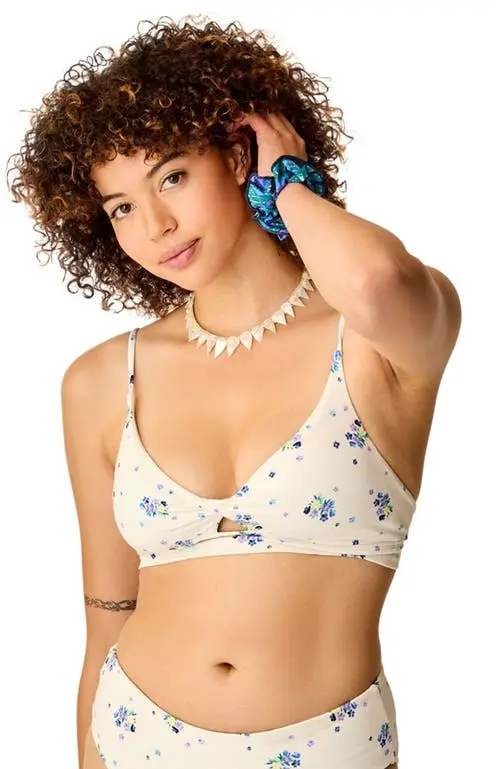 Carve Designs Elba Top - Pearl Floret