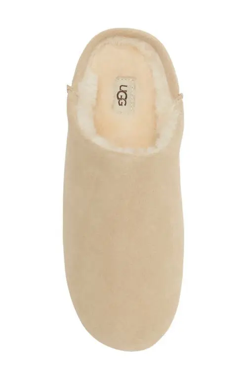 UGG Elea Waterproof Suede Slippers - Sand