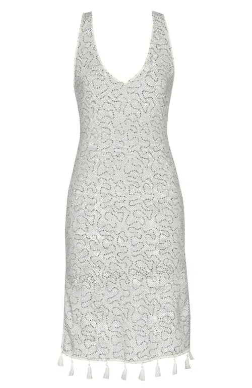 SUNSHINE 79 Shine Open Stitch Cover-up Dress