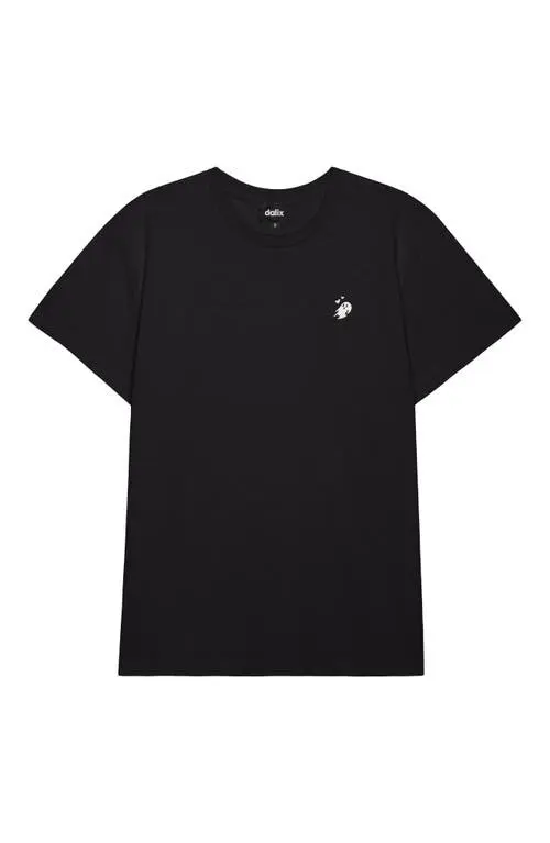 DALIX Heartly Ghost Lightweight Tee - Black
