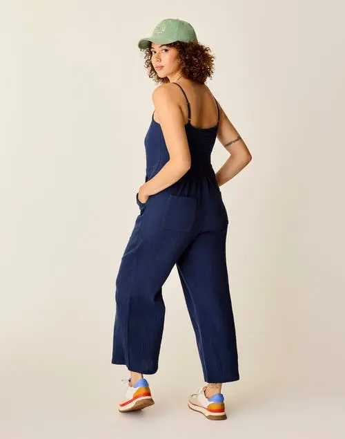 Carve Designs Knox Gauze Jumpsuit