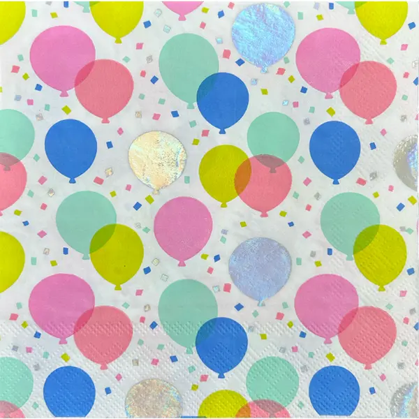 DAYDREAM SOCIETY It's A Birthday Balloon Large Napkins - Assorted Pre-pack