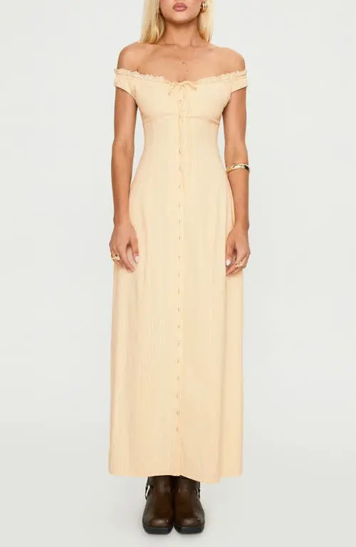 strapless open back dress Lasher Strapless Maxi Dress White