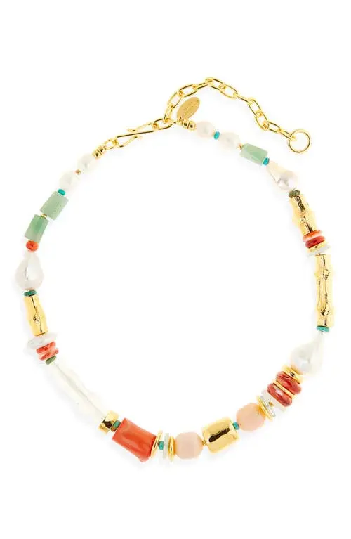 LIZZIE FORTUNATO Souvenir Bamboo Forest Necklace - Multi