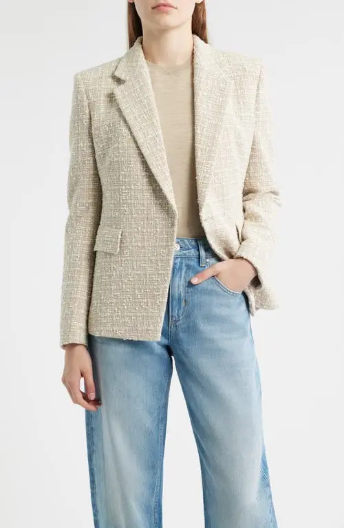 BOSS Jia Cotton-blend Tweed Blazer