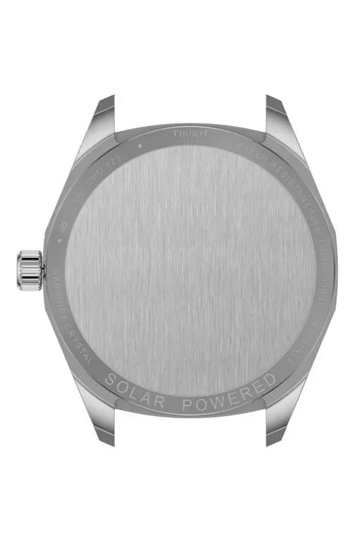TISSOT Prc 100 Solar Quartz Strap Watch - Silver
