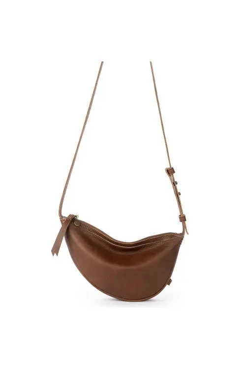 THE SAK Tess Sling Leather Bag - Whiskey