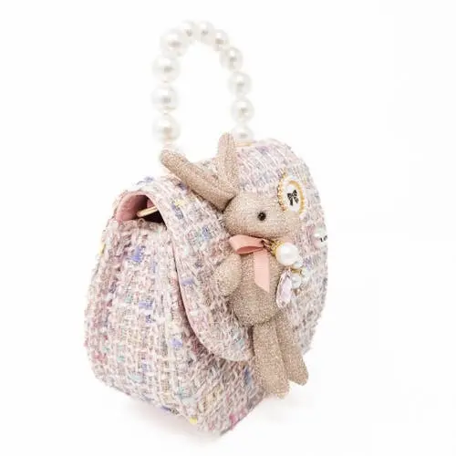 PUTTISU Handbag Bunny Belle - Pearl Blush