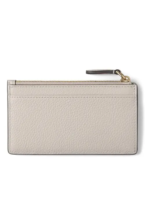 Mulberry Continental Zipped Long Card Holder - Chalk