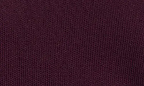 Mango Cropped Short-sleeve Sweater - Burgundy