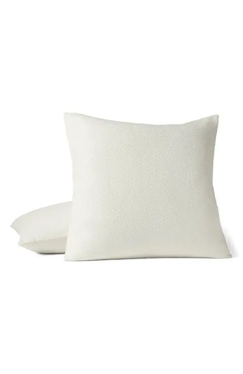 COYUCHI Honeycomb Organic Cotton Pillow Sham - Soft White