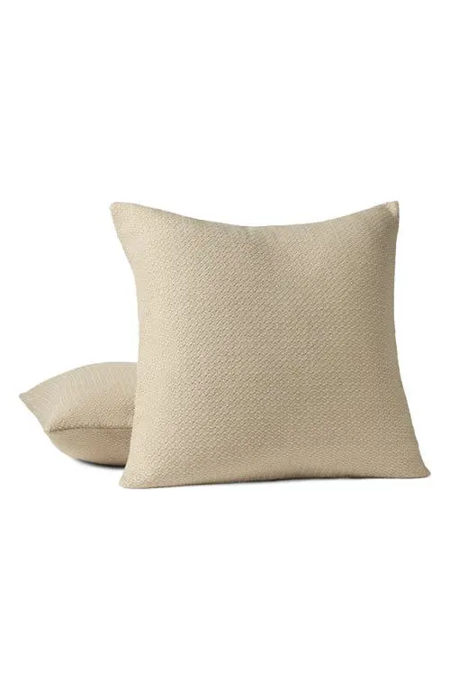 COYUCHI Honeycomb Organic Cotton Pillow Sham - Undyed/oyster