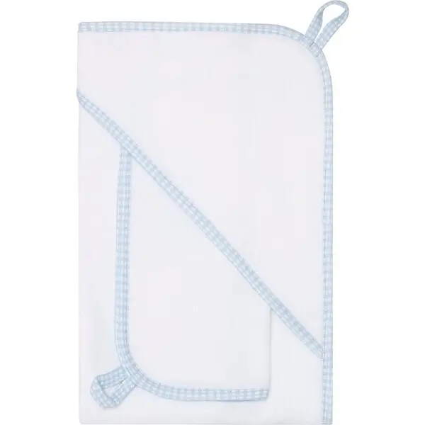 NELLAPIMA Gingham Towelbaby - Blue