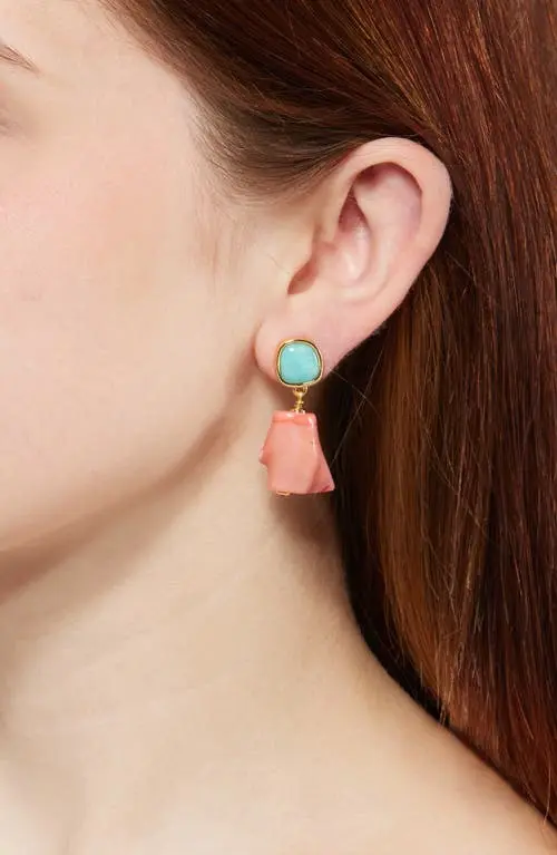 LIZZIE FORTUNATO Grove Drop Earrings