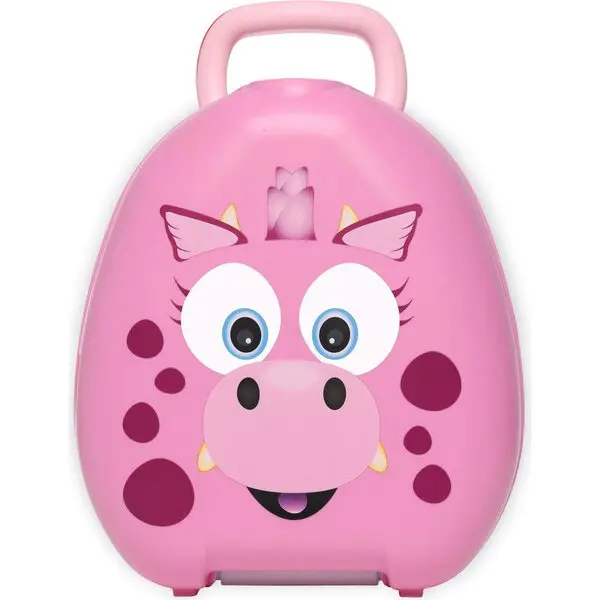 MY CARRY POTTY At Home And Travel Training Potty Seat - Pink Dragon