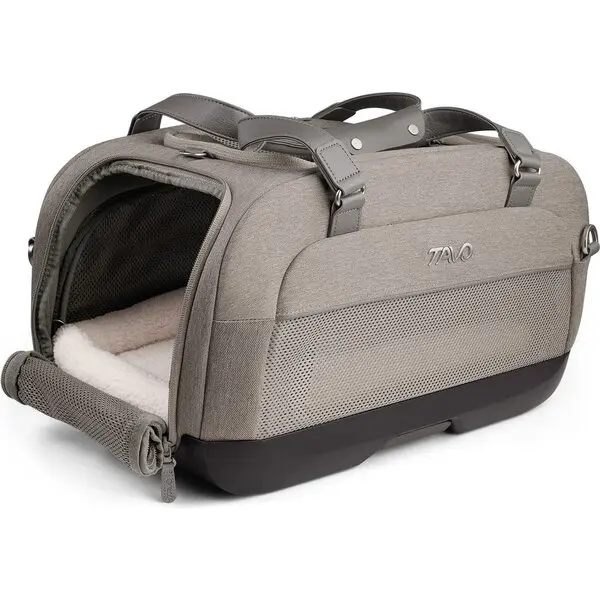 TAVO PETS Dupree Ii Airline Carry-on Pet Car Seat - Gray