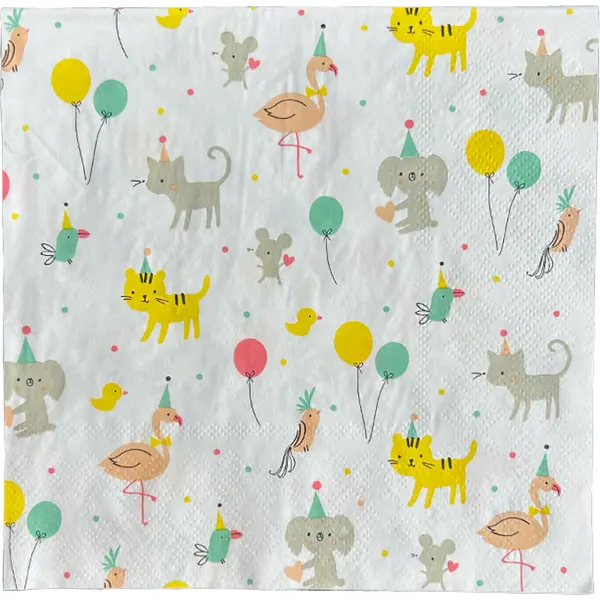 DAYDREAM SOCIETY Little Celebrations Pattern Large Napkins - Assorted Pre-pack