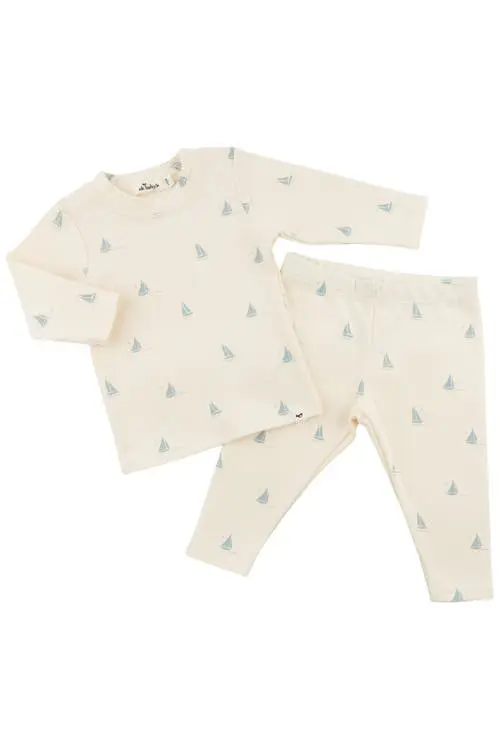 OH BABY! Mini Sailboats Two Piece Set