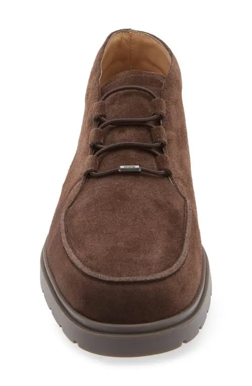 TOD'S Apron Toe Suede Chukka Boot