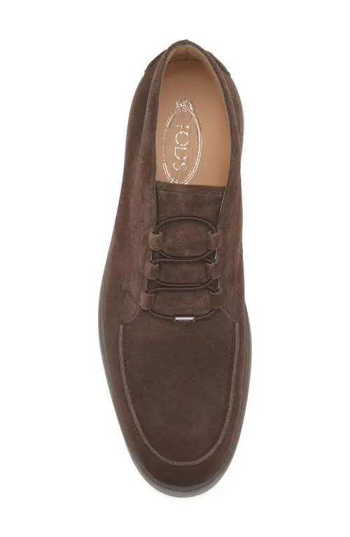 TOD'S Apron Toe Suede Chukka Boot