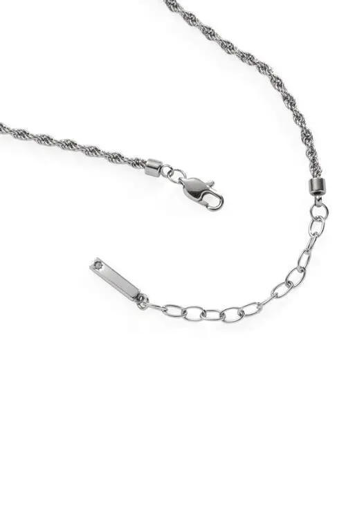 ALEX AND ANI Mini Rope Chain Anklet