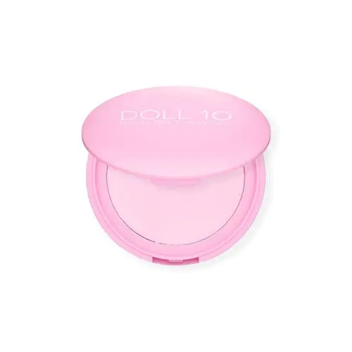 DOLL 10 BEAUTY Doll Skin Pressed Pink Power Brightening Treatment Powder - Translucent Pink