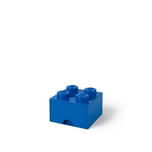 Lego Storage Brick Drawer 4 - Blue