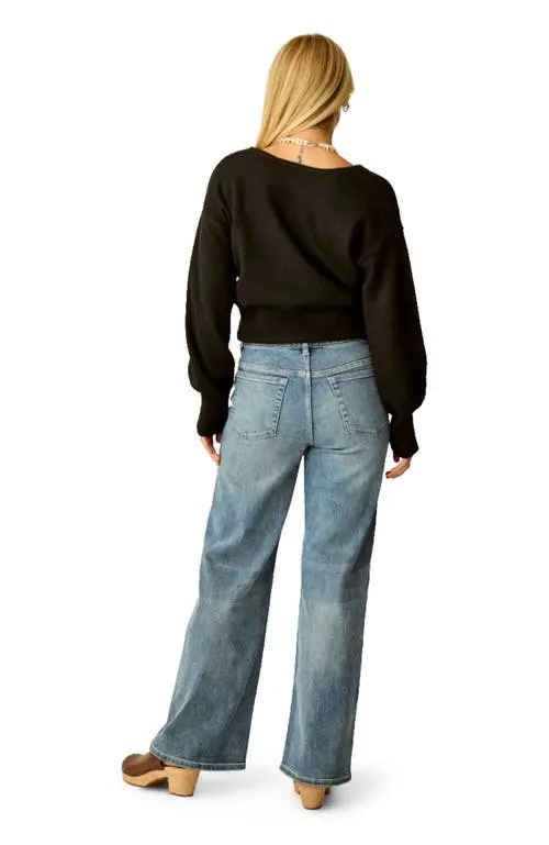 Carve Designs Audrey Wide Leg Jean - Blue Ridge