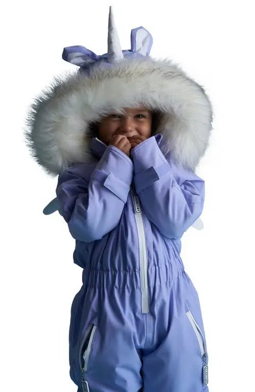 ROARSOME Sparkle The Unicorn Ski Suit - Lilac
