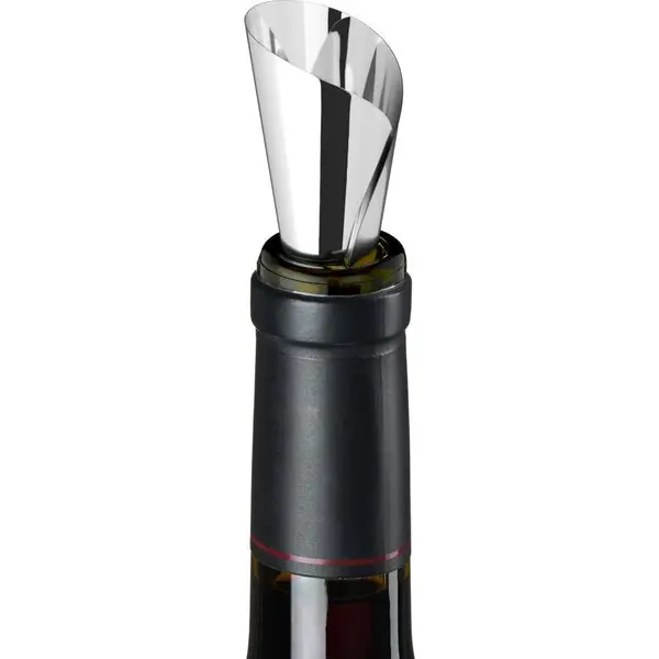 INNOVINE Drip Guard Wine Discs Set Of 6 - Silver