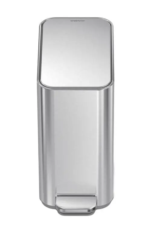 SIMPLEHUMAN 5l Slim Step Can - Brushed