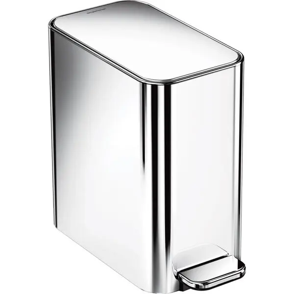 SIMPLEHUMAN 5l Slim Step Can - Polished