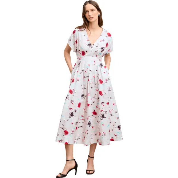 M.M.LAFLEUR Jelina Midi Dress - Brushed Floral