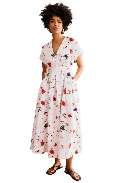 M.M.LAFLEUR Jelina Midi Dress - Brushed Floral